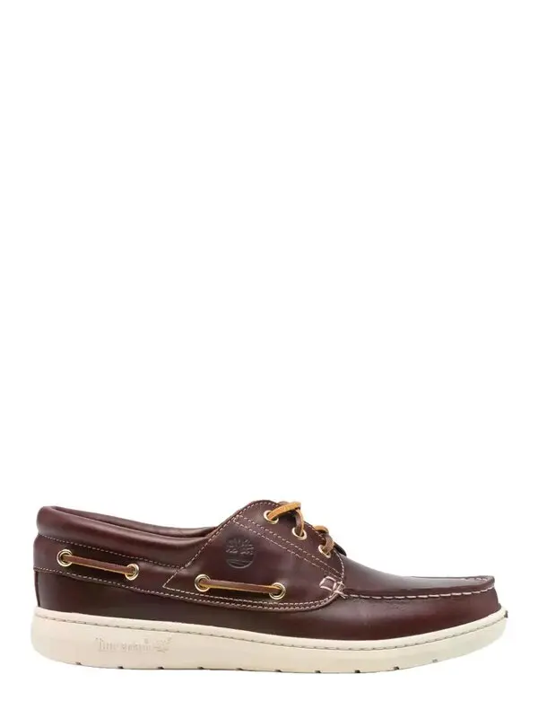 Timberland Laced Boat Loafers - Brown