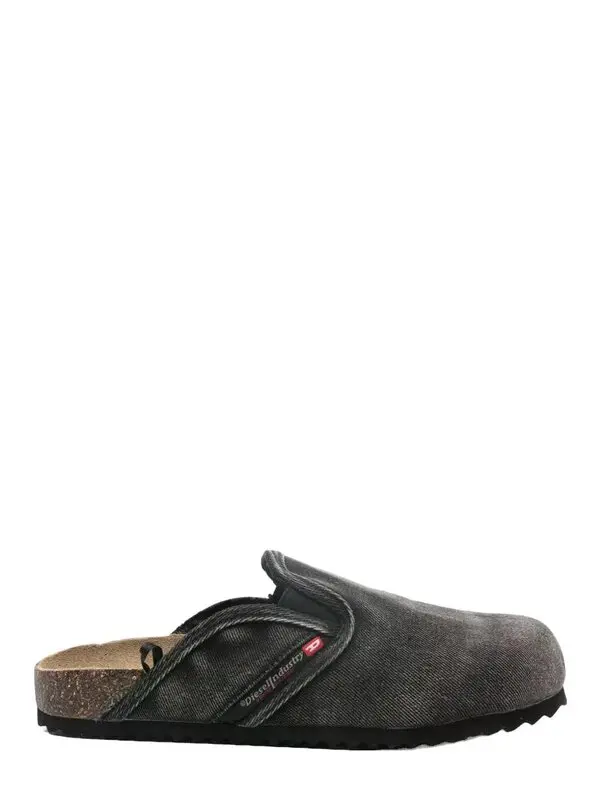 DIESEL® Cotton Mules - Grey