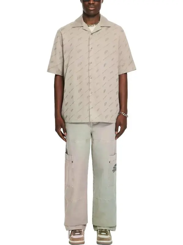 Off-White Owr Jacquard Bowling Shirt - Neutrals