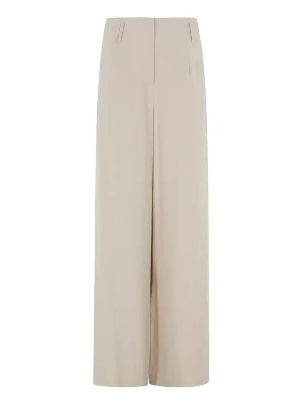 Federica Tosi Wide-leg Trousers - Neutrals