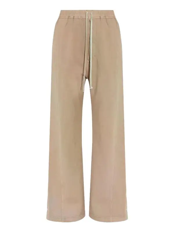 Rick Owens Drawstring Button Trousers - Neutrals