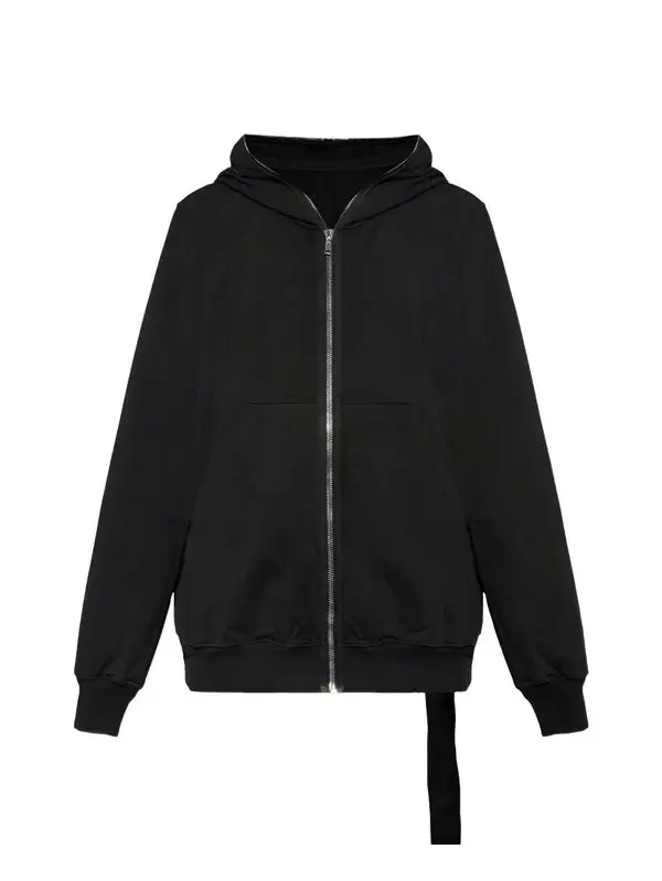 Rick Owens Zip-up Hoodie - Black