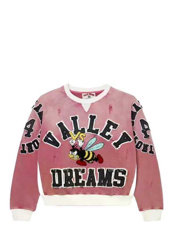 VALE Insignia Crewneck Sweater - Pink
