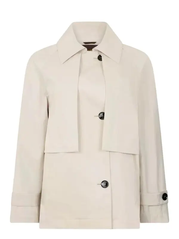 MOORER Buttoned Jacket - Neutrals