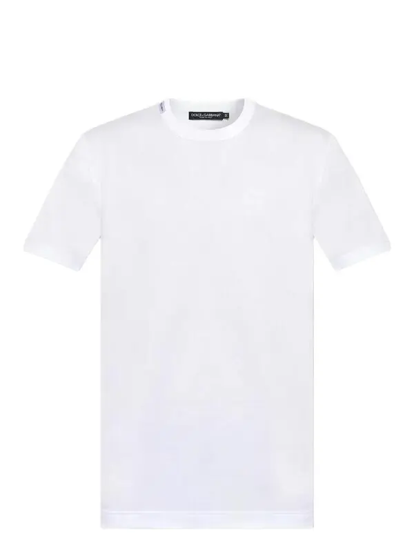 Dolce & Gabbana Logo Patch T-shirt - White