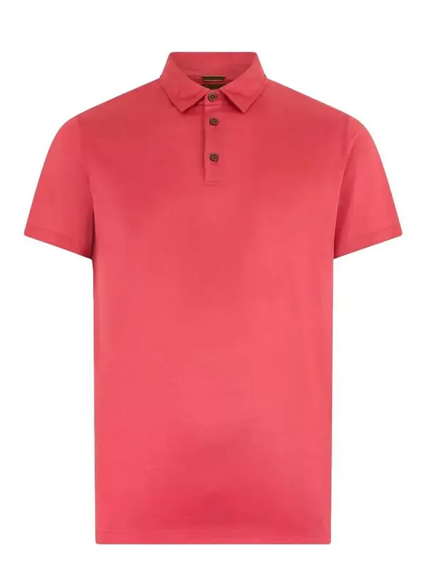 MOORER Pachino Polo Shirt - Red