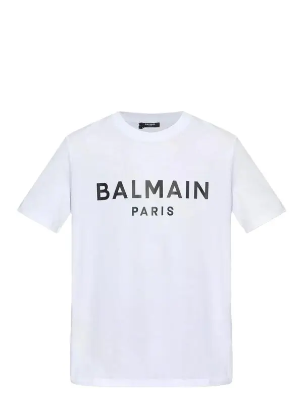Balmain Logo T-shirt - White