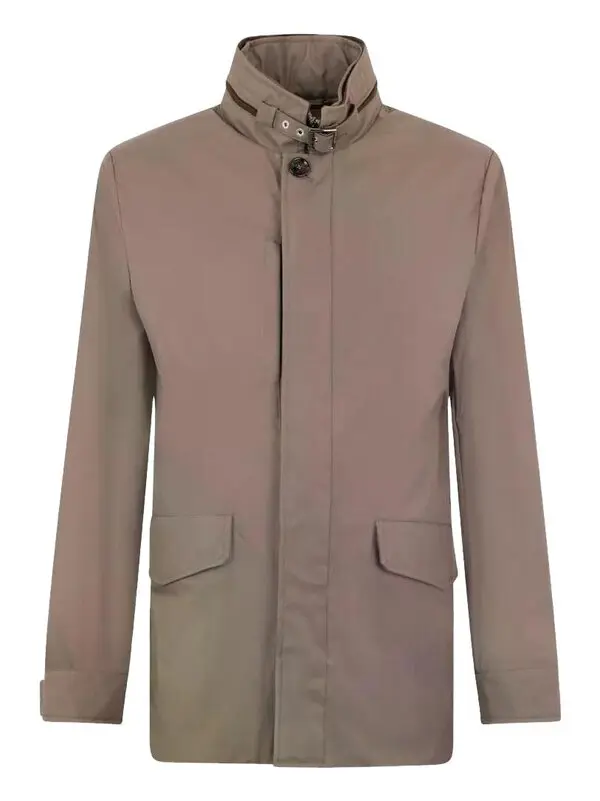 MOORER High-neck Jacket - Neutrals