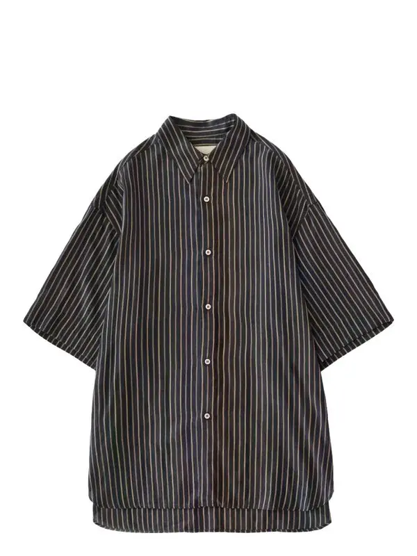 Studio Nicholson Sorono Striped Shirt - Blue