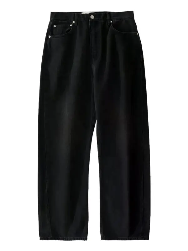 Studio Nicholson Denjo Five-pocket Wide-leg Jeans - Black