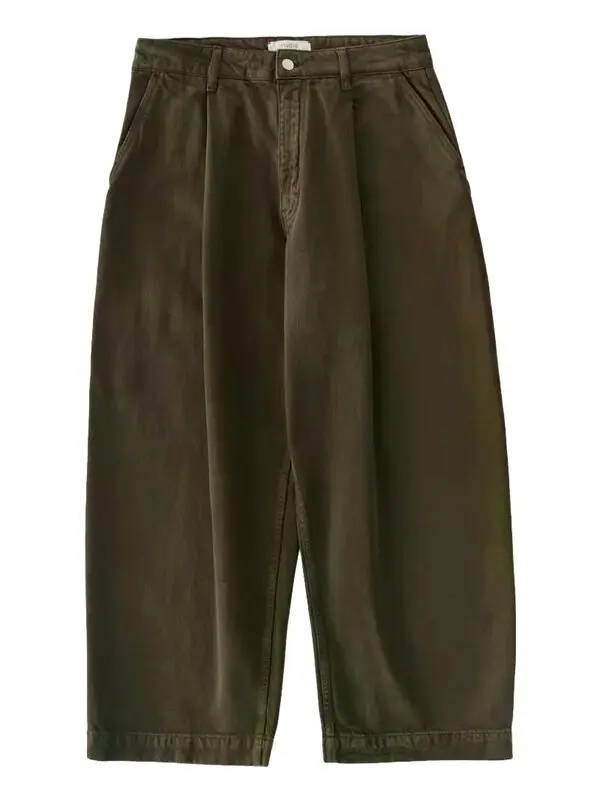 Studio Nicholson Buckle Bridges Trousers - Brown