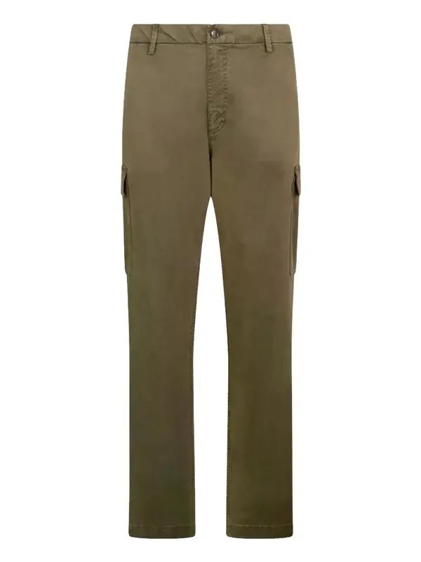 MOORER Cargo Trousers - Green