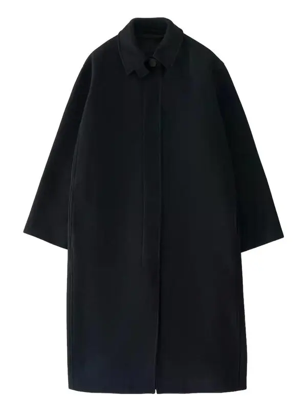 Studio Nicholson A-line Coat - Black