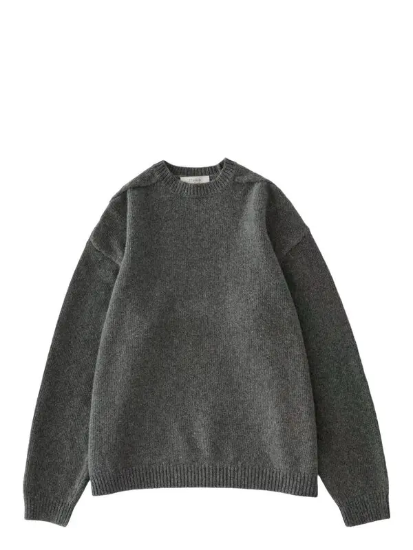 Studio Nicholson Hemyl Crew-neck Sweater - Grey