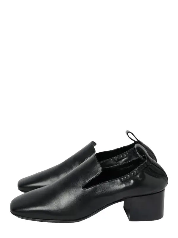 Studio Nicholson Moon Stacked-heel Loafers - Black