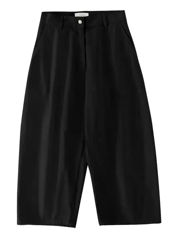 Studio Nicholson Chalco Curved Denim Trousers - Black
