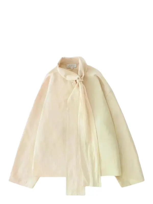 Studio Nicholson Colt Tie Blouse - Neutrals