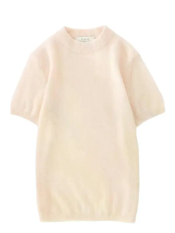 Studio Nicholson Seren Short-sleeve Sweater - Pink