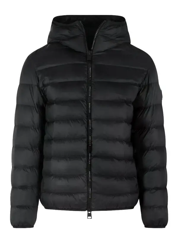 Moncler Padded Hooded Jacket - Black