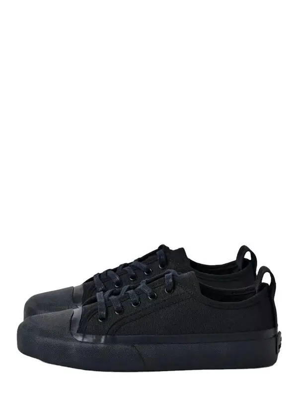 Studio Nicholson Byrd Lace-up Sneakers - Black