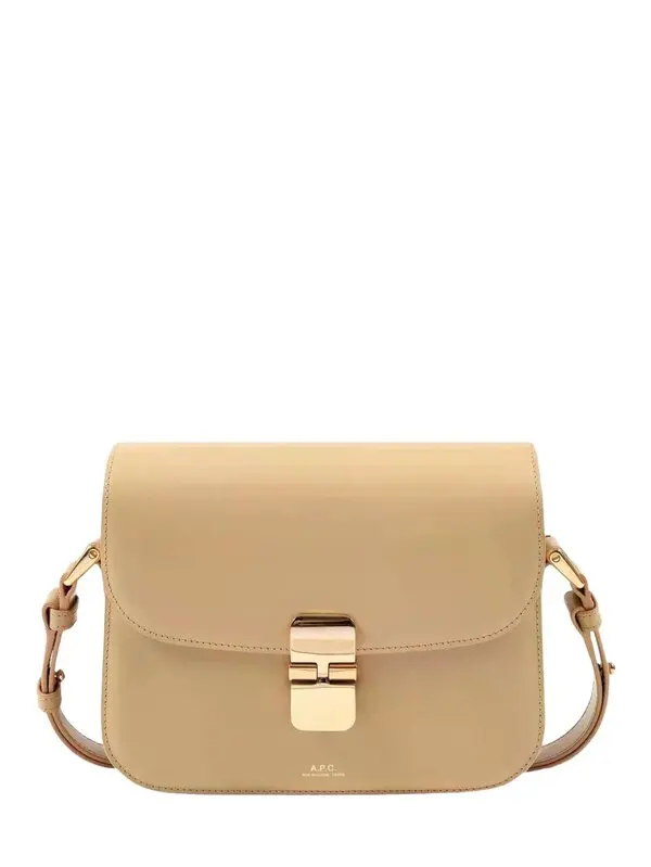 A.p.c. Grace Shoulder Bag - Neutrals