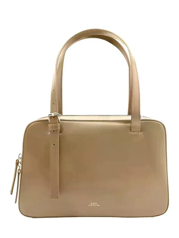 A.p.c. Virginie Box Bag - Neutrals