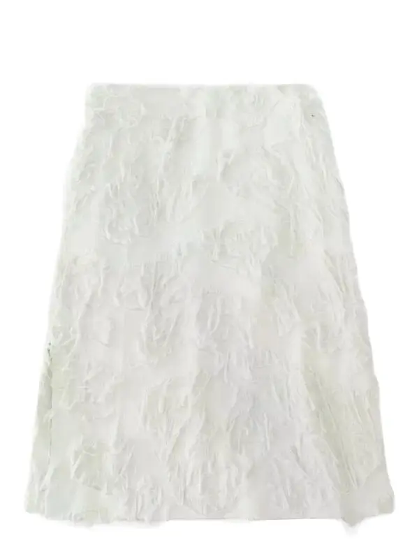 Studio Nicholson Roeper Midi Skirt - White