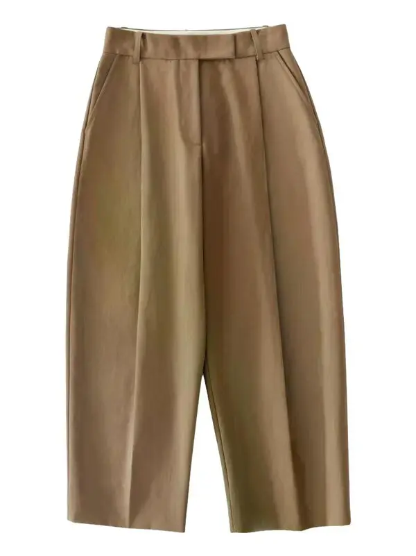 Studio Nicholson Nasser Pleated Trousers - Neutrals