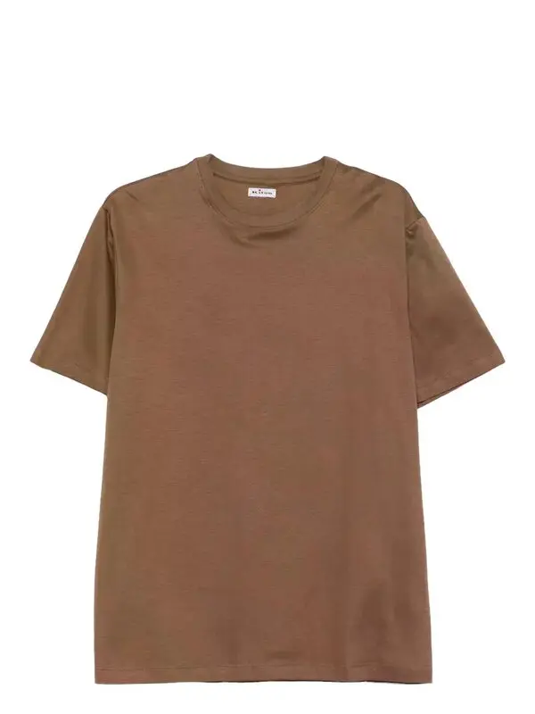 Kiton Crew-neck T-shirt - Brown