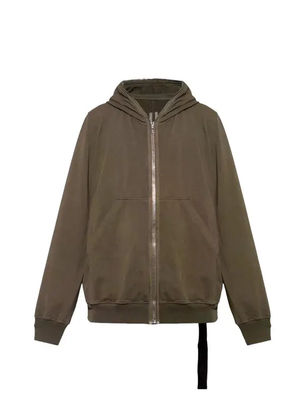 Rick Owens Zip-up Hoodie - Brown