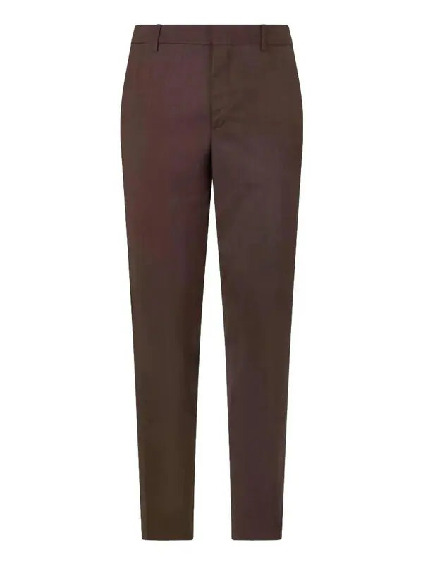 MOORER Romeo Tailored Trousers - Brown