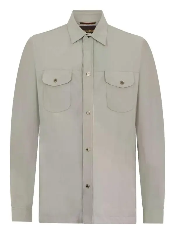 MOORER Atlas Shirt - Grey