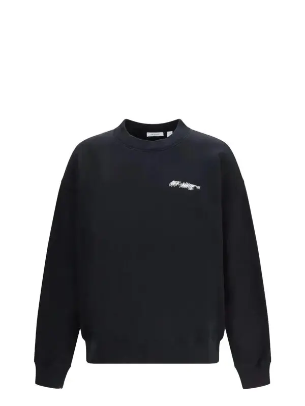 Off-White Crew-neck Sweatshirt - Black