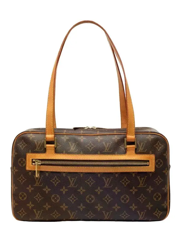 LOUIS VUITTON 2002 Monogram Cite Gm Shoulder Bag - Brown