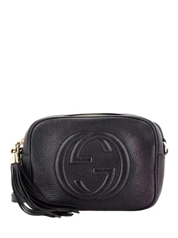 Gucci Soho Disco Leather Crossbody Bag - Black