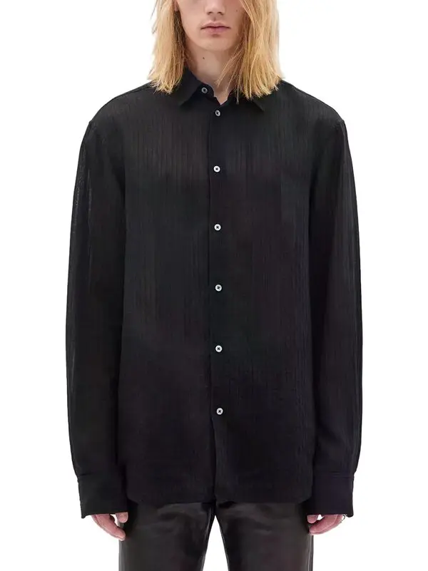 ANN DEMEULEMEESTER Andre Button-up Shirt - Black