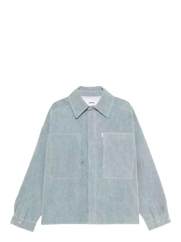 BONSAI Pocket Overshirt - Blue