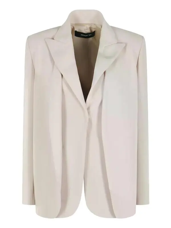 Federica Tosi Peak-lapels Blazer - Neutrals