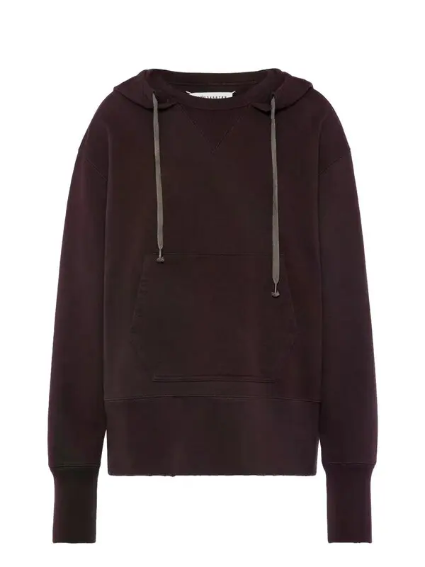 MAISON MARGIELA Cotton Hoodie - Brown