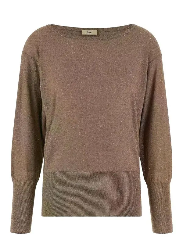 Herno Sequin-appliqué Sweater - Neutrals