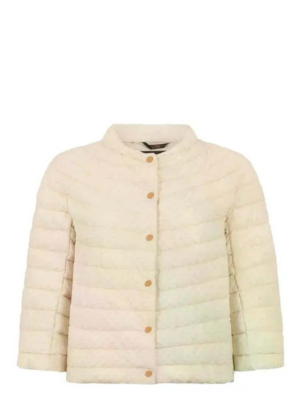 MOORER Button Padded Jacket - Neutrals