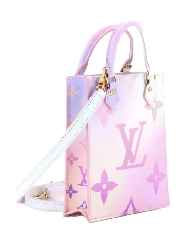 LOUIS VUITTON Petit Sac Plat Bag Spring In The City Monogram Giant Canvas - Multicolour