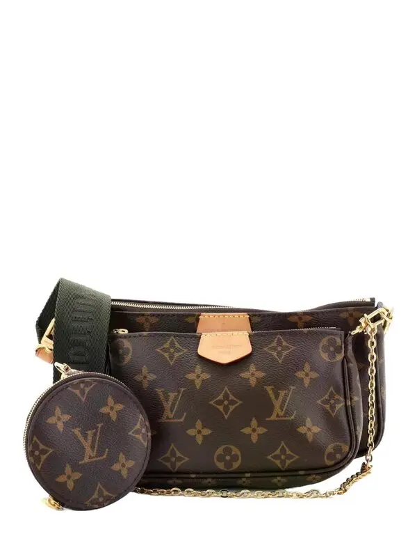LOUIS VUITTON Multi Pochette Accessoires Monogram Crossbody Bag - Brown