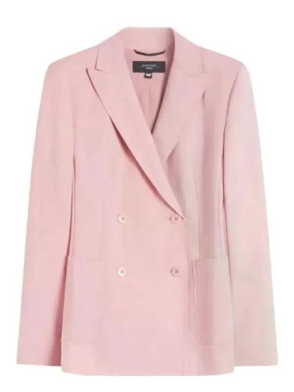 Max Mara Double-breasted Blazer - Pink