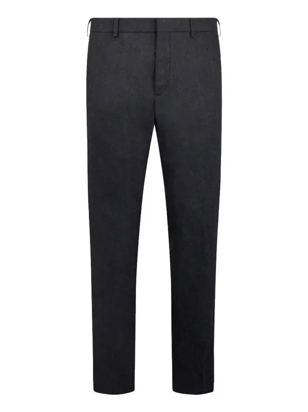 MOORER Belt-loops Trousers - Grey