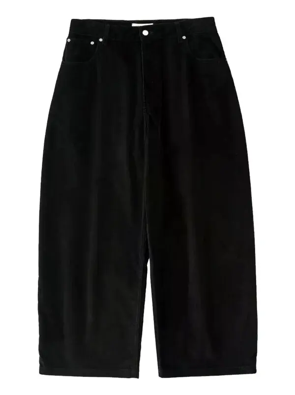 Studio Nicholson Paolo Corduroy Trousers - Black