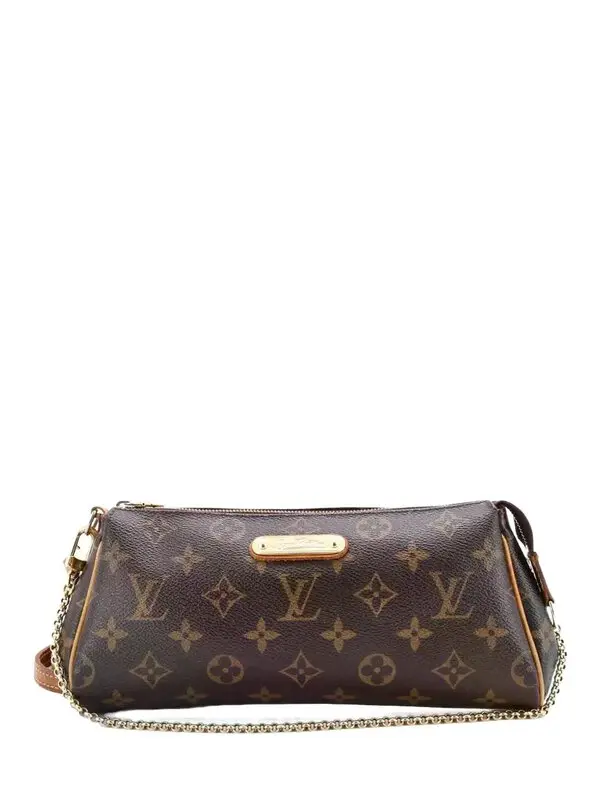 LOUIS VUITTON Eva Handbag Monogram Canvas - Brown