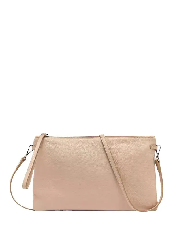 GIANNI CHIARINI Hermy Leather Clutch - Neutrals