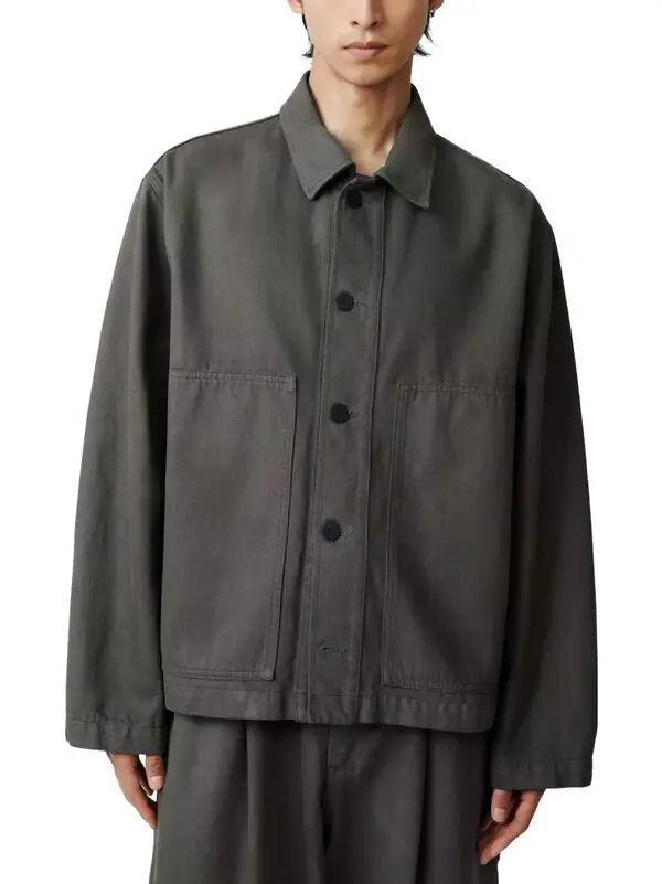 Studio Nicholson Graph Oversized Jacket - Grey