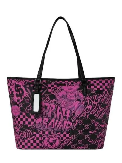 SPRAYGROUND Printed Tote Bag - Multicolor